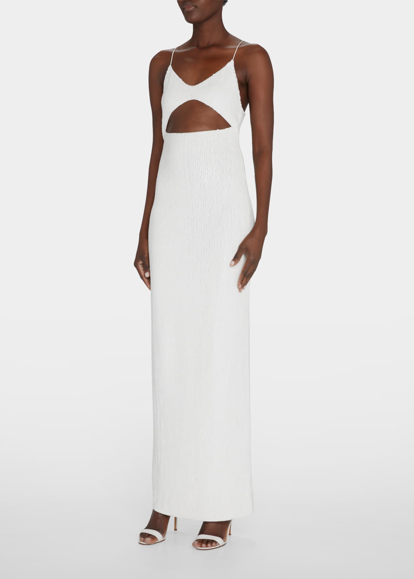 Alice + Olivia Valli Fitted Cut-Out Cami Dress - Bergdorf Goodman