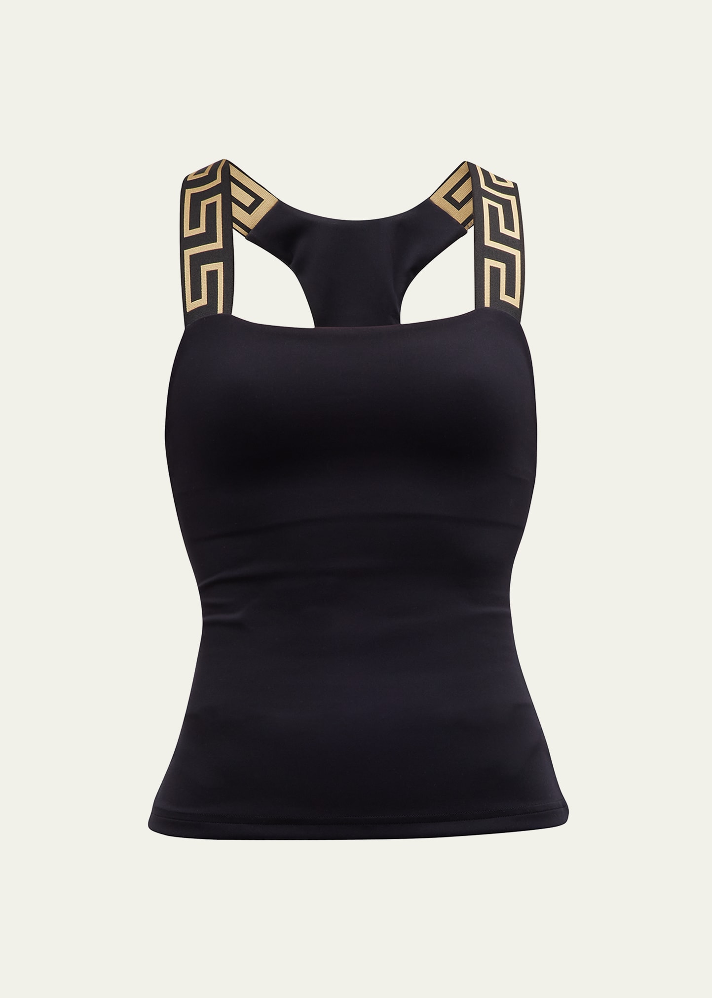 Versace Greca Border Gym Tank Top | Smart Closet