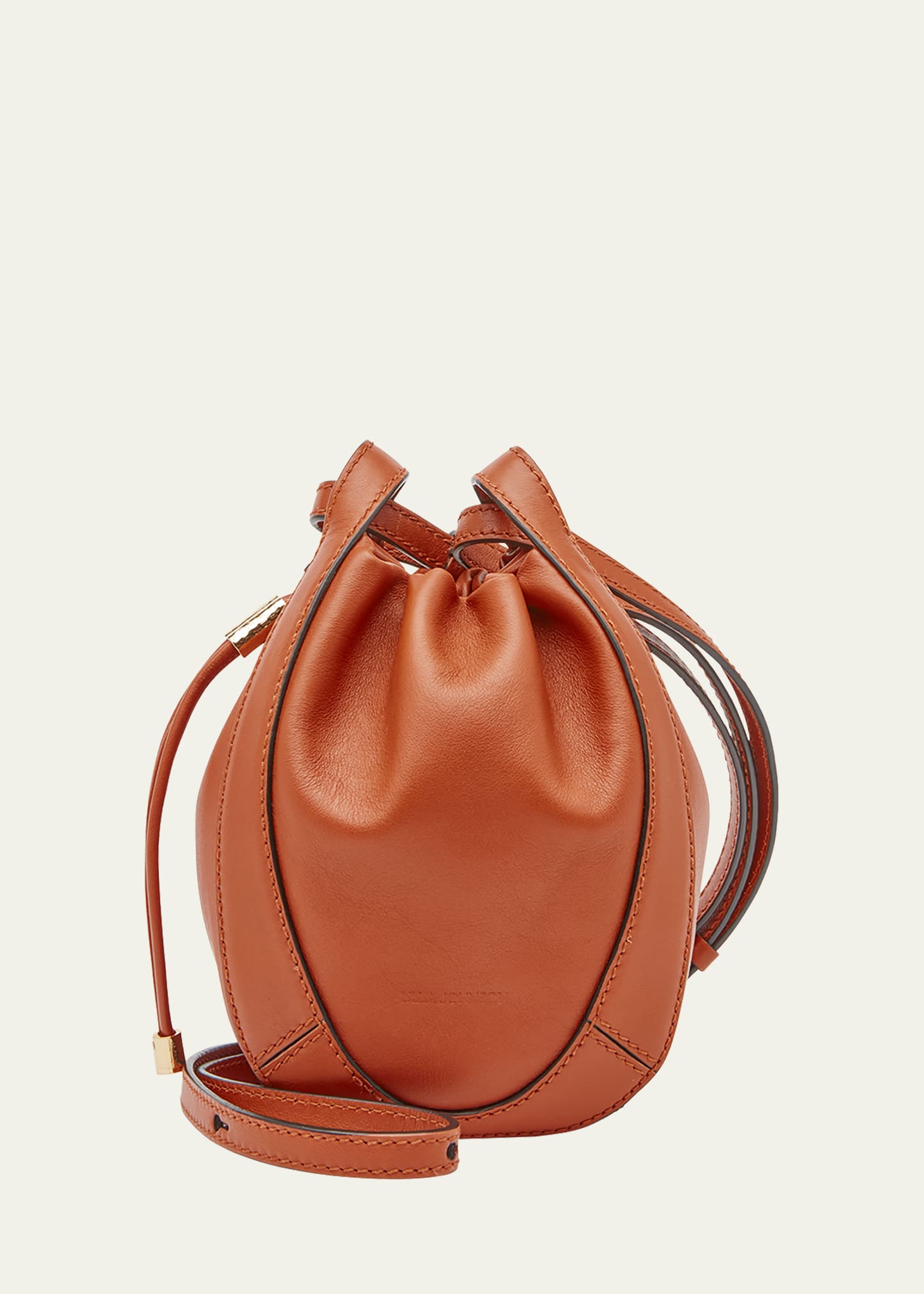 Ulla Johnson Lee Pouch Leather Shoulder Bag In Sierra | ModeSens