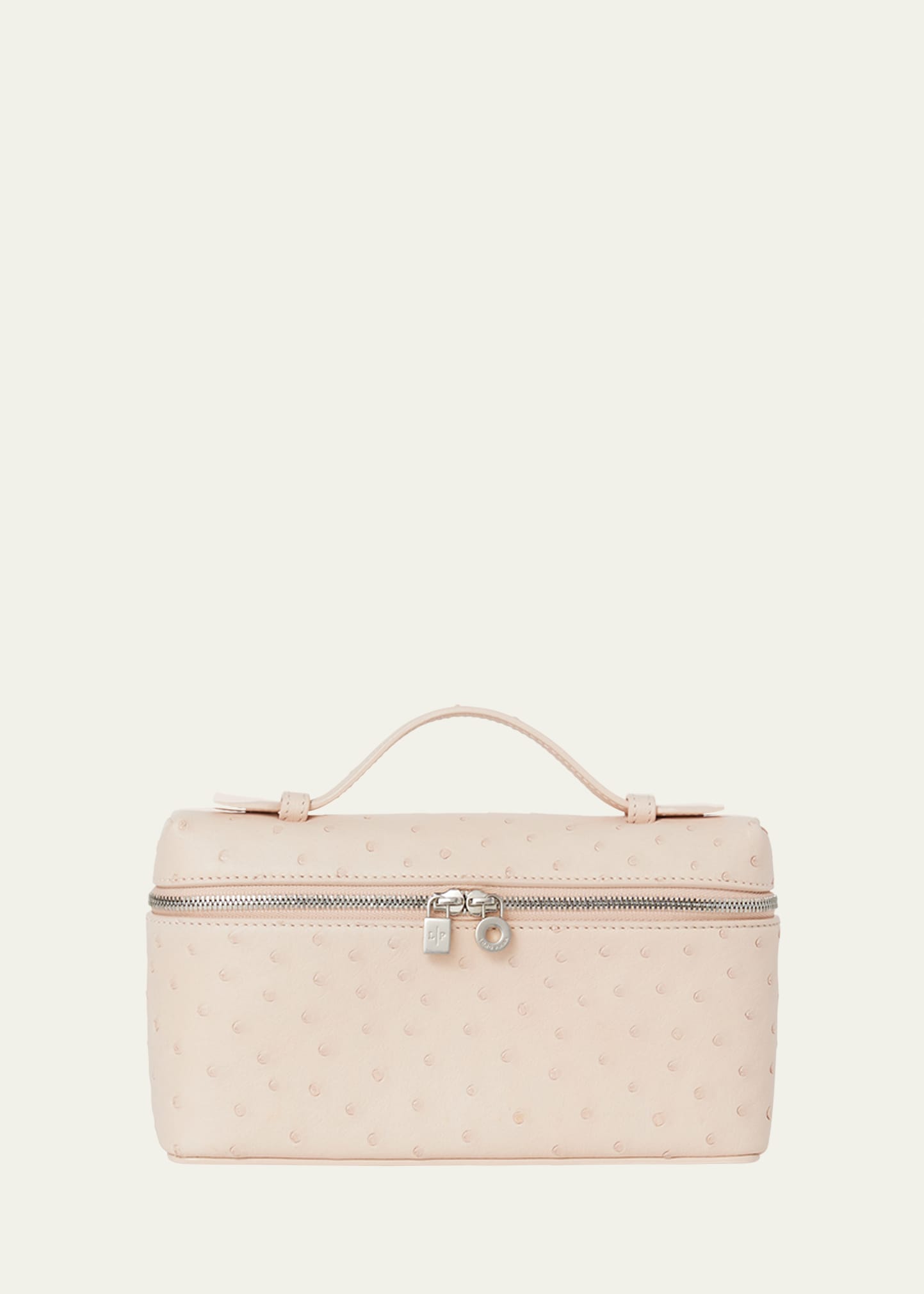 Loro Piana Extra Pocket L19 Ostrich Leather Pouch | Smart Closet