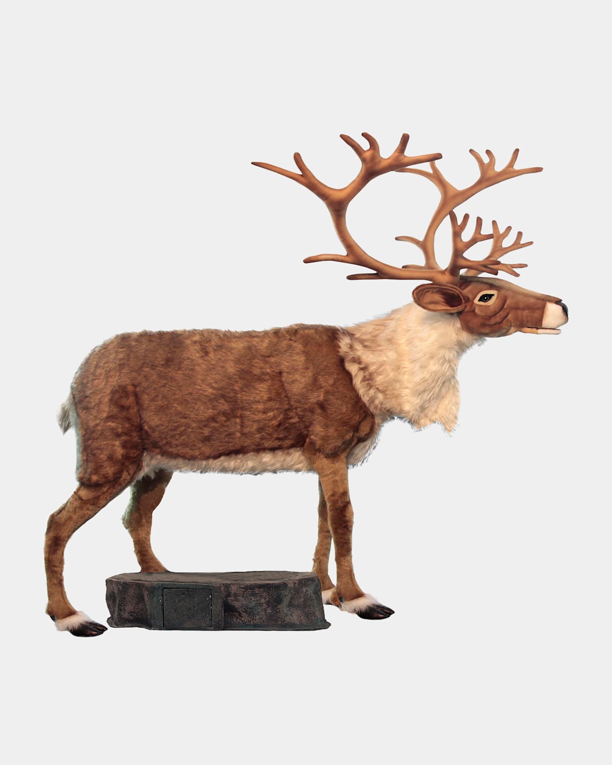 Hansa Toys Life-size Nordic Reindeer Christmas Decor In Medium Brown ...