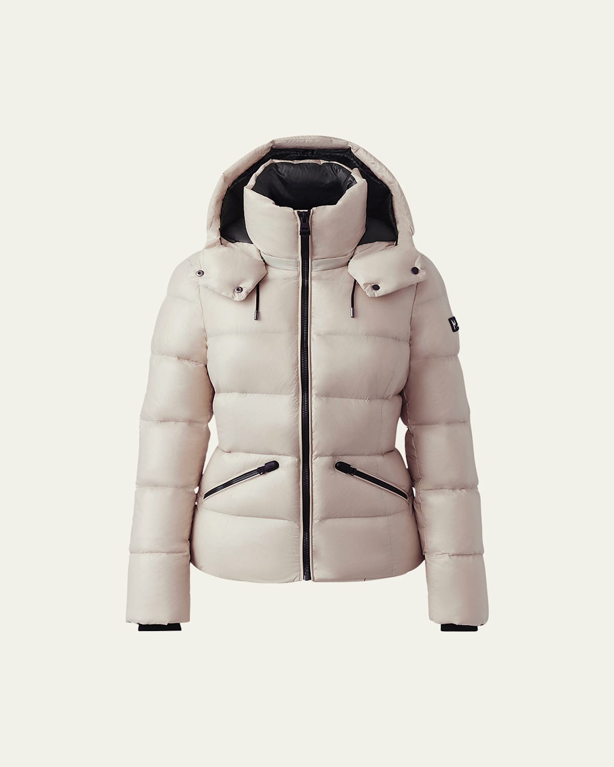 Mackage Madalyn Lustrous Light Down Jacket with Hood | Smart Closet