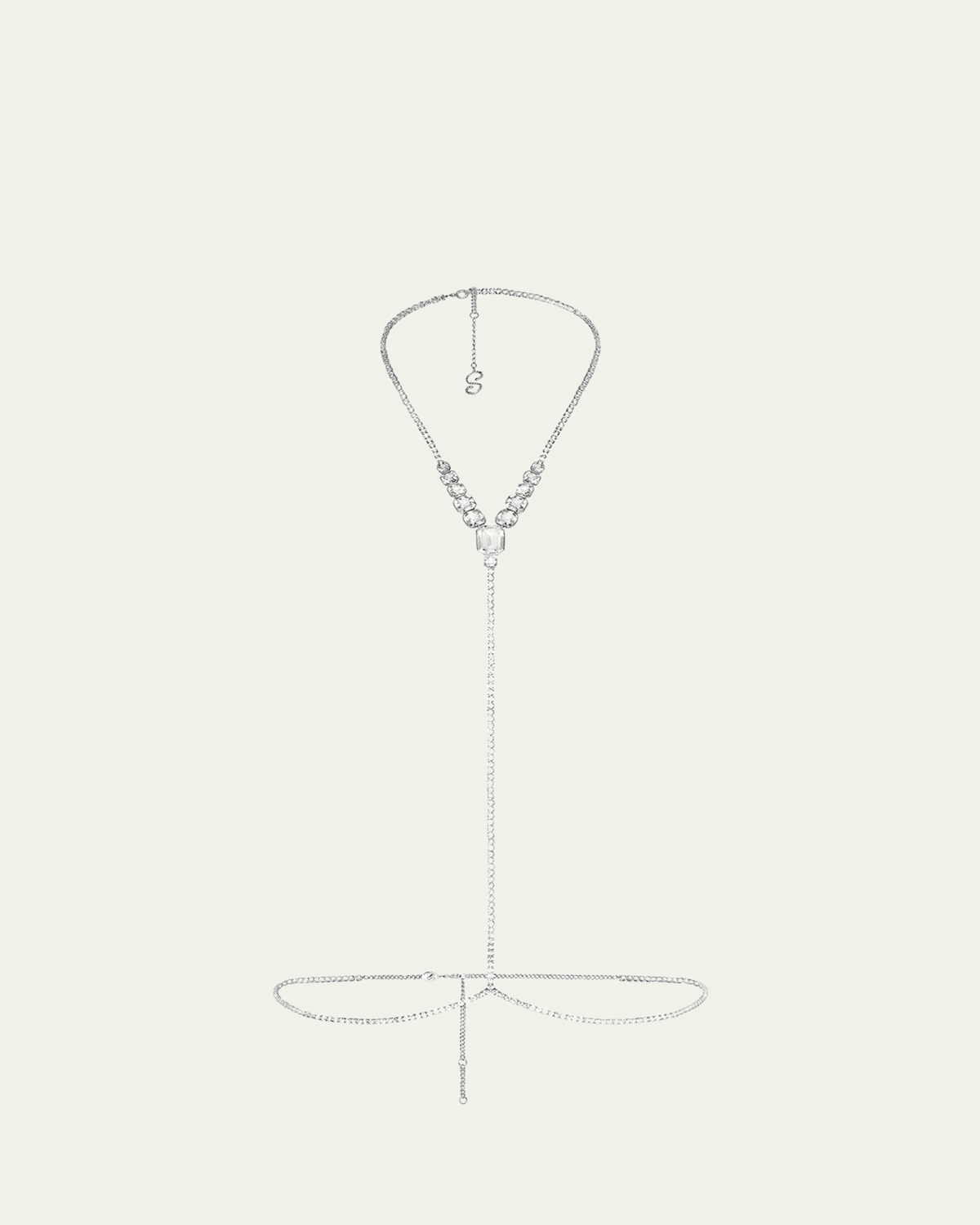 Swarovski X Skims X Skims Crystal Body Chain | ModeSens