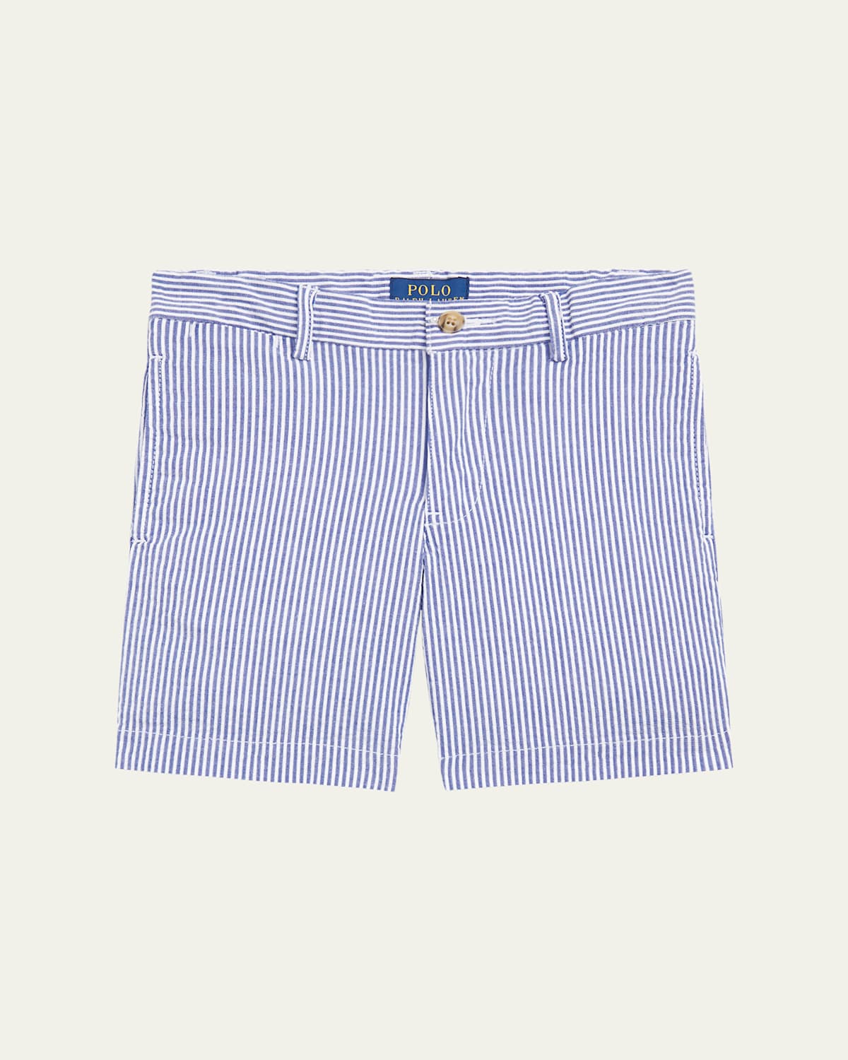 Polo Ralph Lauren Kids' Boy's Seersucker Preppy Shorts In Blue ...
