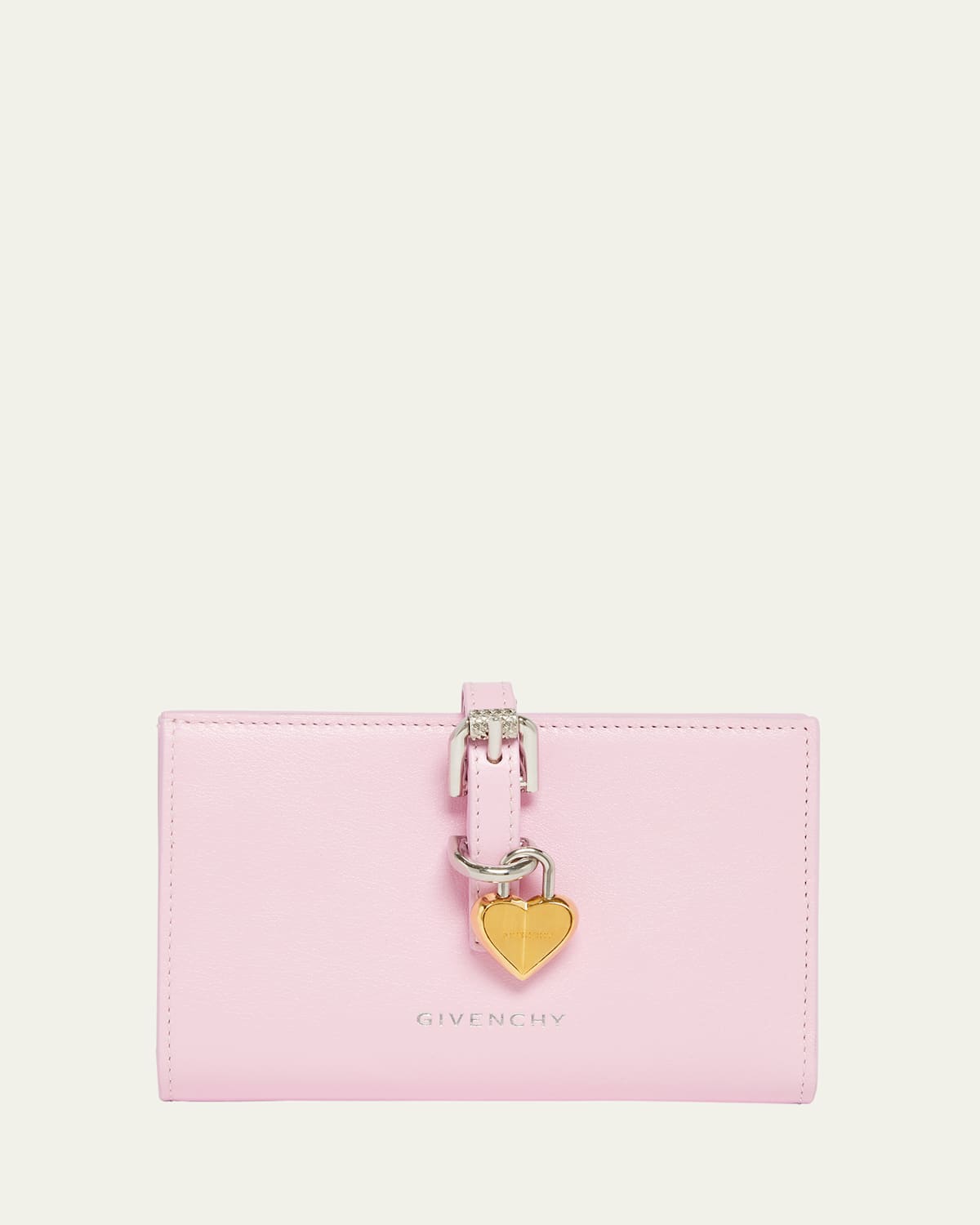 Givenchy Voyou Bifold Wallet In Leather In Pink | ModeSens