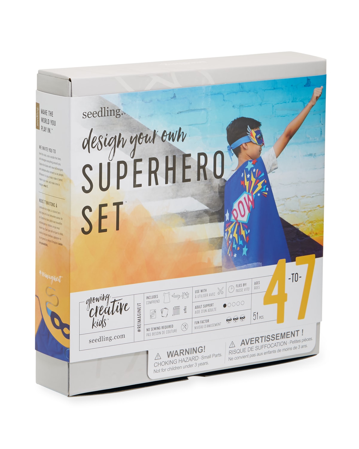 Seedling Design Your Superhero Cape Kit