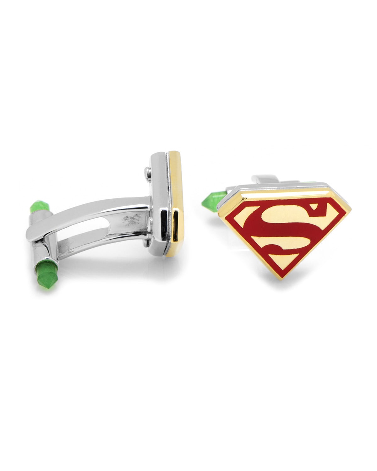 Cufflinks Inc. 3D Gold-Plated Superman Cuff Links