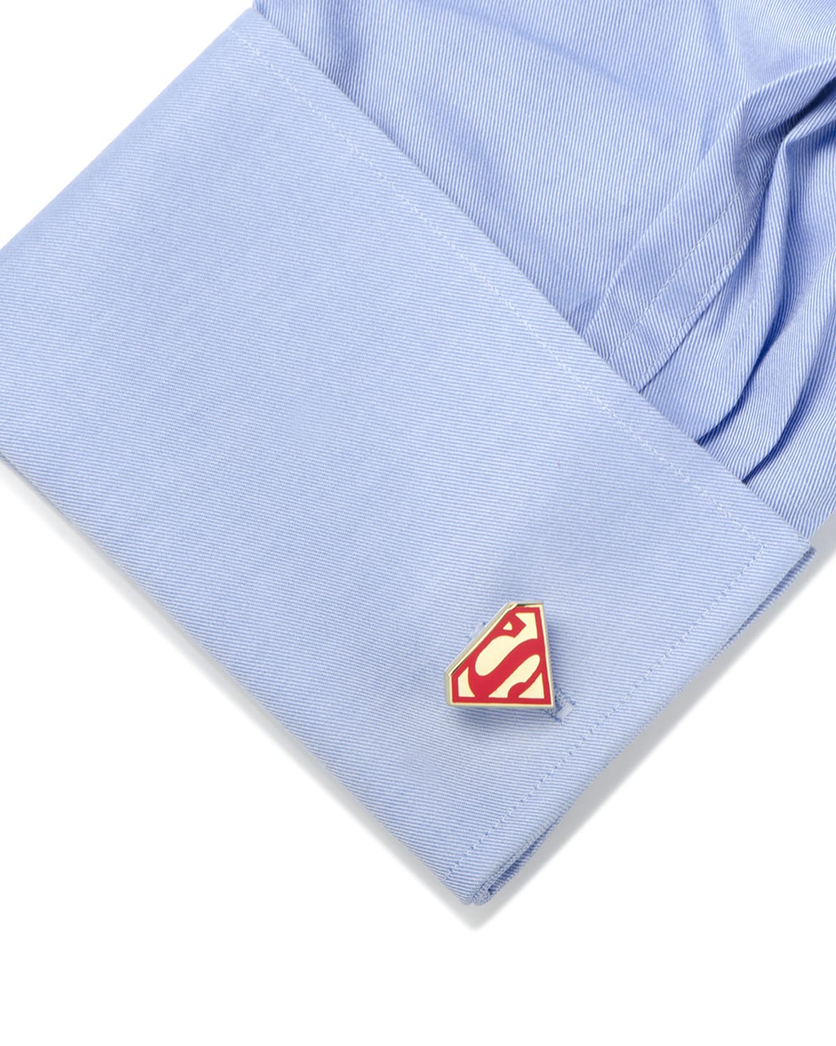 Cufflinks Inc. 3D Gold-Plated Superman Cuff Links