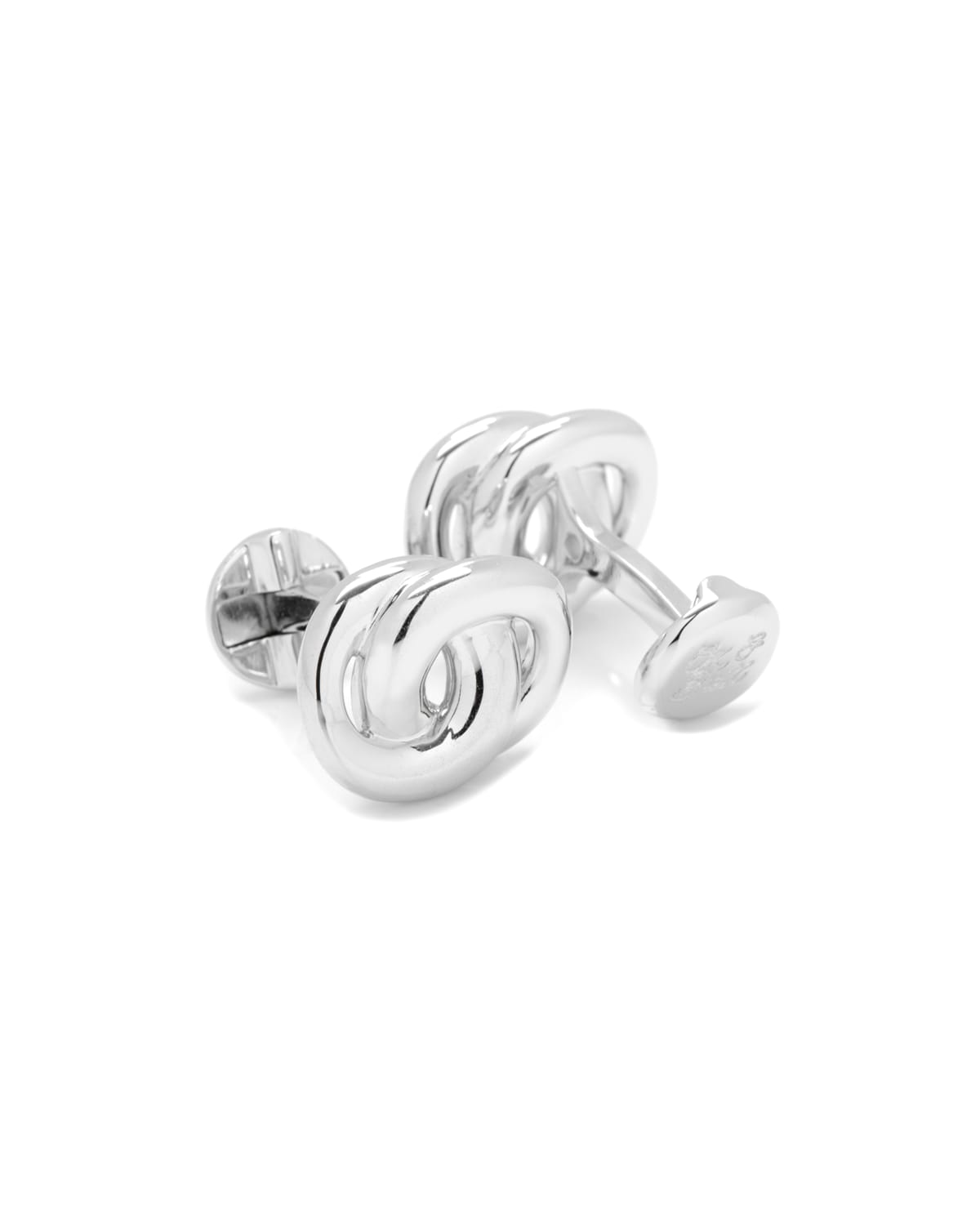 Cufflinks Inc. Modern Infinity Sterling Silver Cuff Links