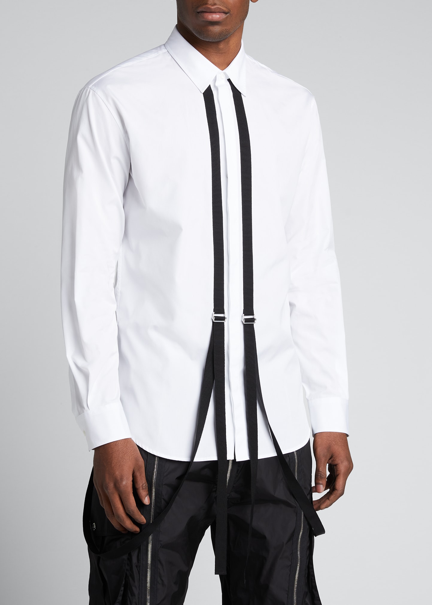 Dsquared2 Men's Harness Point-Collar Dan Shirt