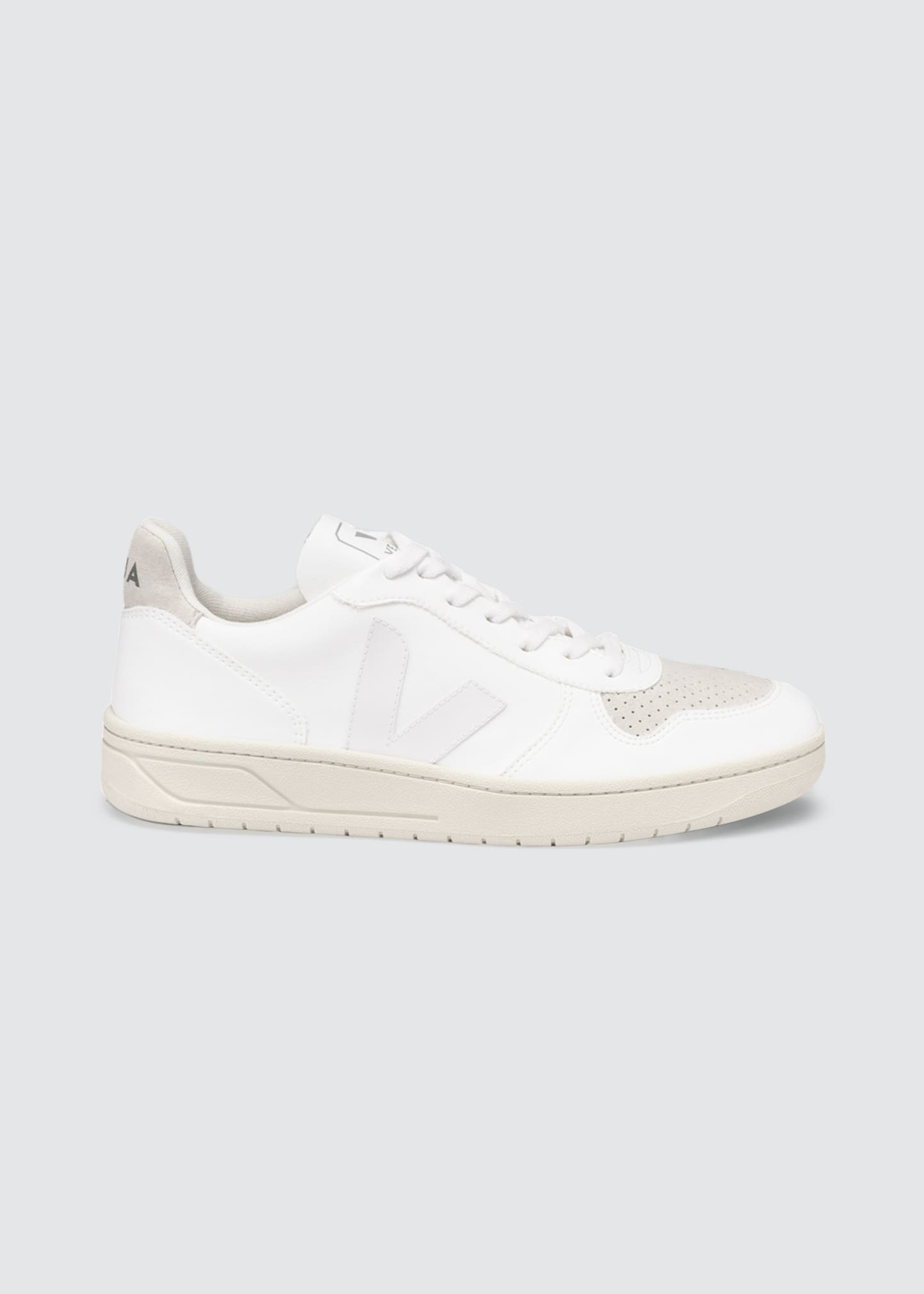 VEJA Suede and Mesh Runner Sneakers, Cream - Bergdorf Goodman