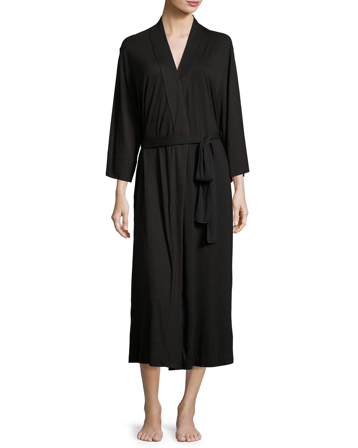 Natori Plus Size Shangri-La Jersey Robe