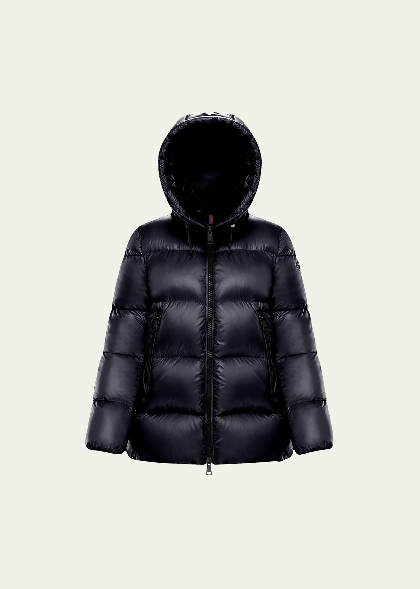 Moncler Nevalon Semi-Fit Puffer Coat - Bergdorf Goodman