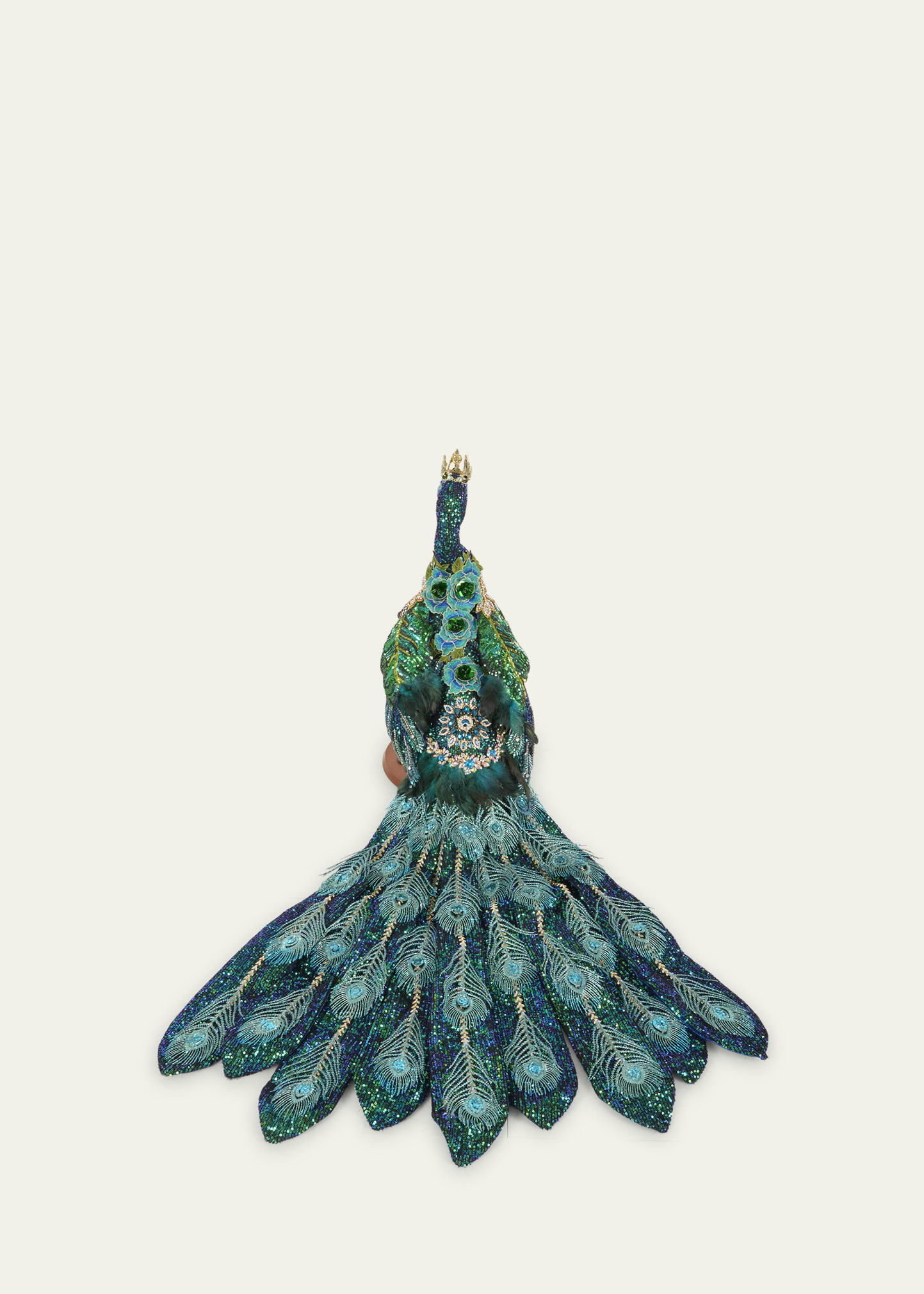 Mark Roberts Jeweled Peacock Collectible Figurine