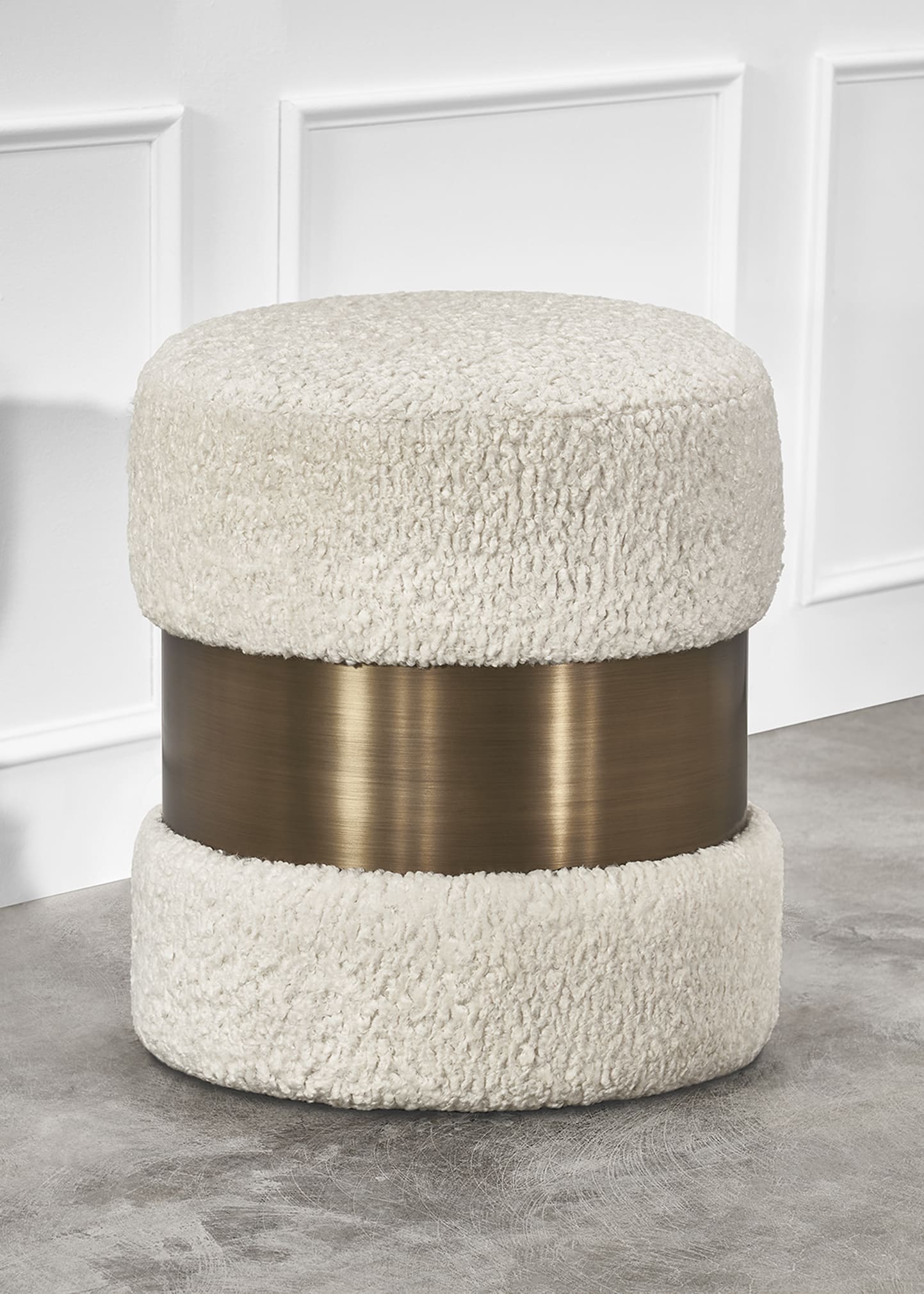 Interlude Home Scarlett Stool