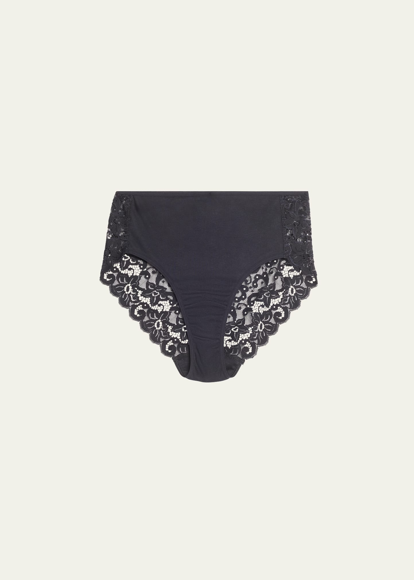 Hanro Luxury Moments Scalloped Lace-Back Brief