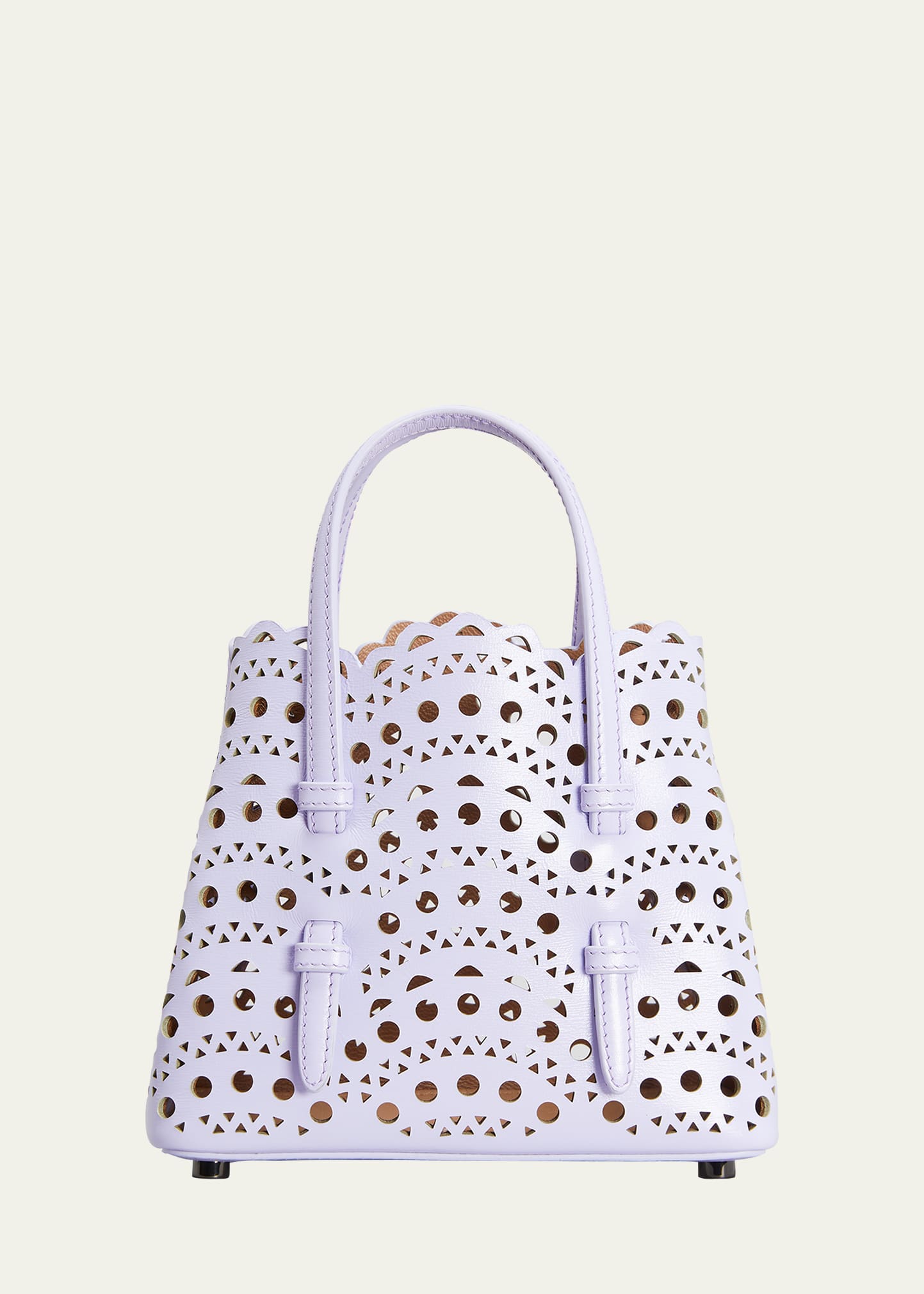 ALAIA Mina Mini Cutout Top Handle Bag