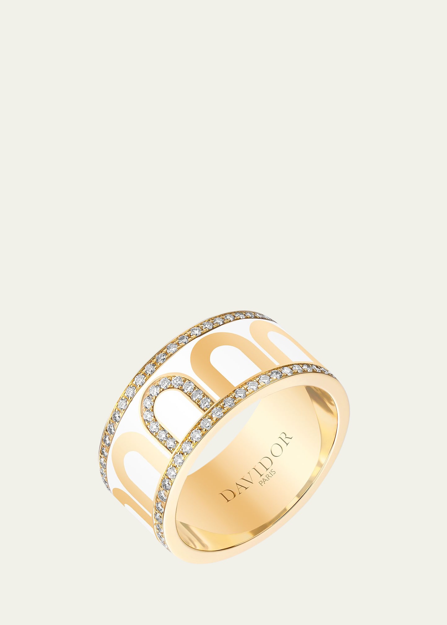 DAVIDOR L'Arc de Davidor 18k Gold Porta Diamond Ring - Grand Model ...