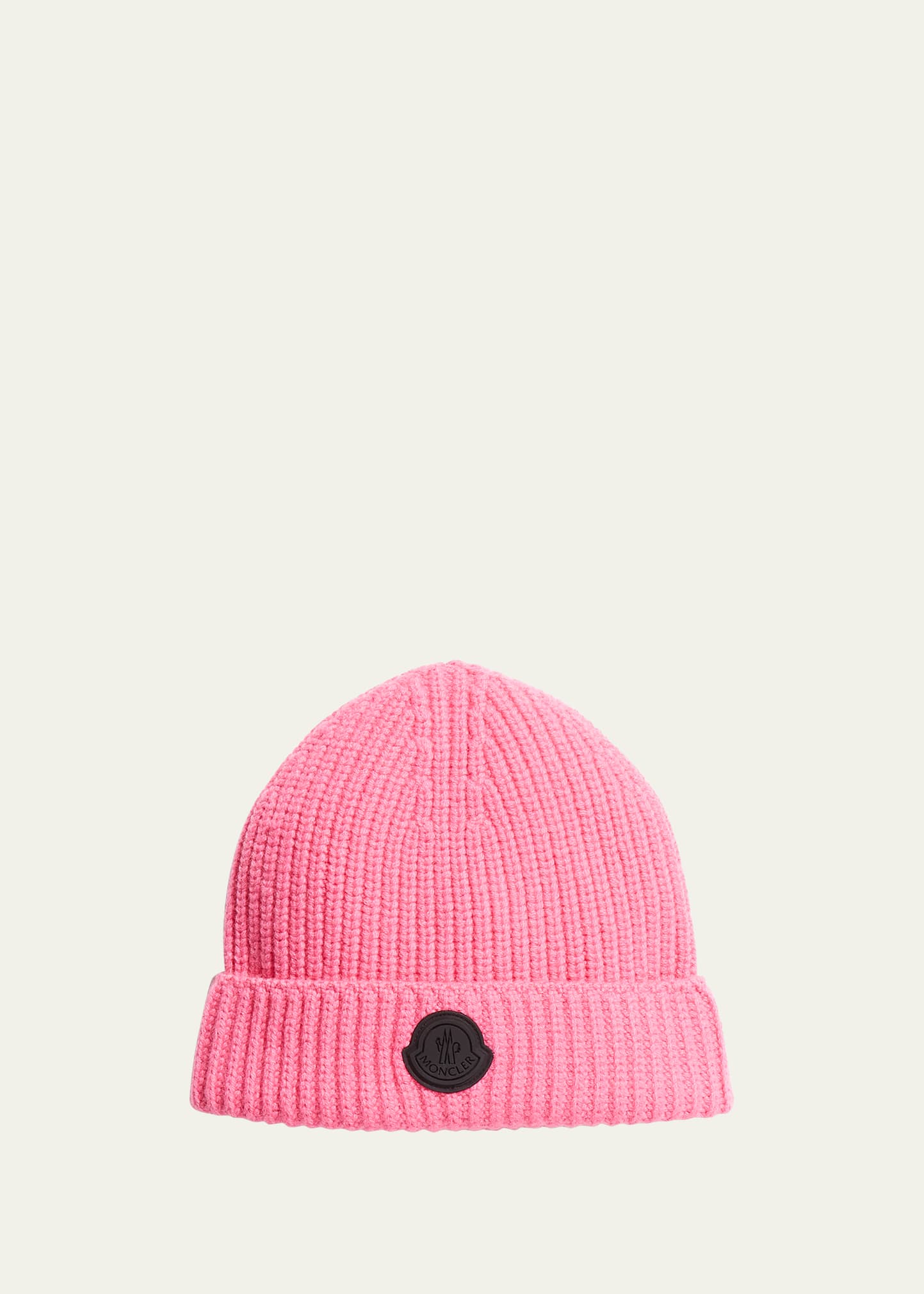Burberry Logo Knit Cashmere Beanie Hat - Bergdorf Goodman