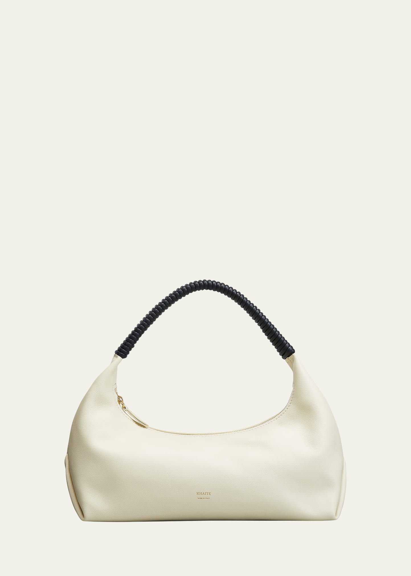Khaite Remi Leather Hobo Shoulder Bag - Bergdorf Goodman Khaite Remi Leather Hobo Shoulder Bag - Bergdorf Goodman