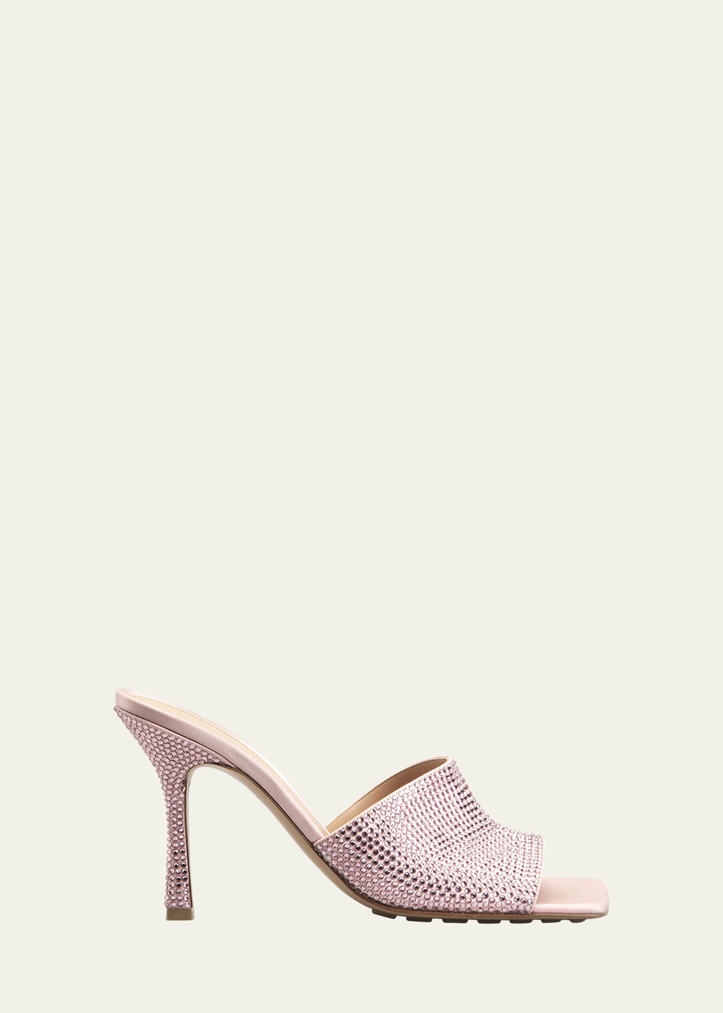 Bottega Veneta Stretch Satin Sparkle Sandals - Big Apple Buddy