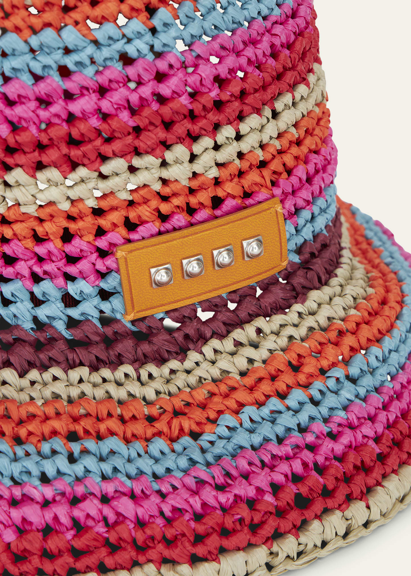 Etro Multi-Color Woven Bucket Hat