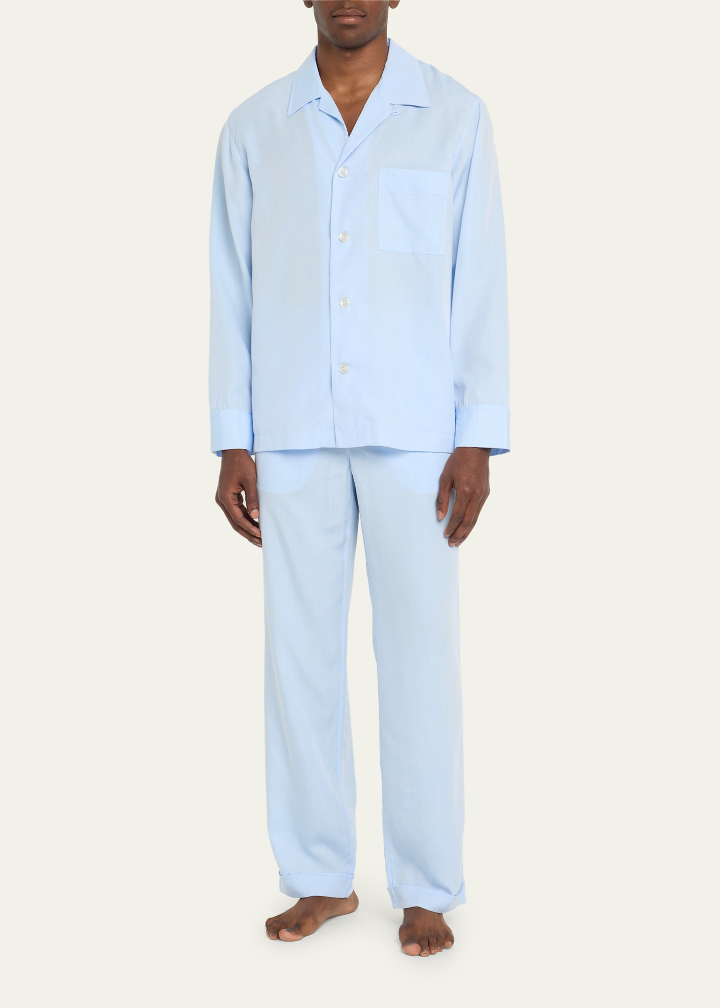 CDLP Men's Solid Tencel Pajama Trousers