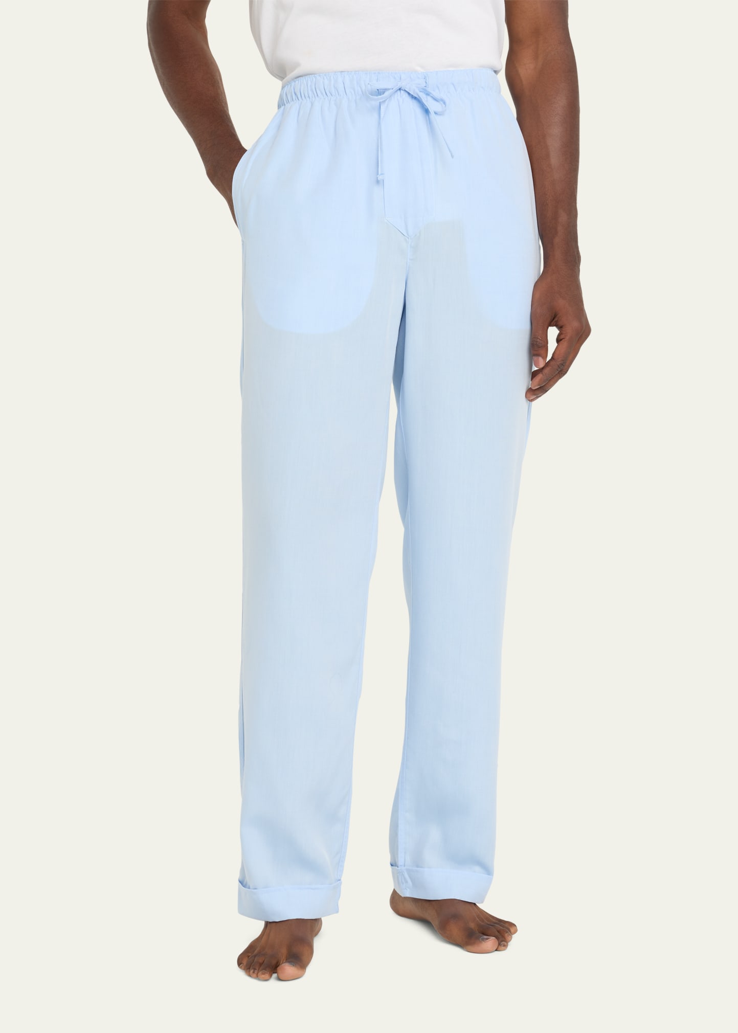 CDLP Men's Solid Tencel Pajama Trousers