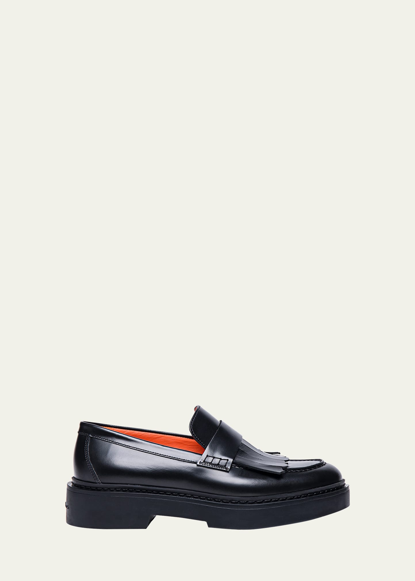 Santoni Pamela Kiltie Loafers
