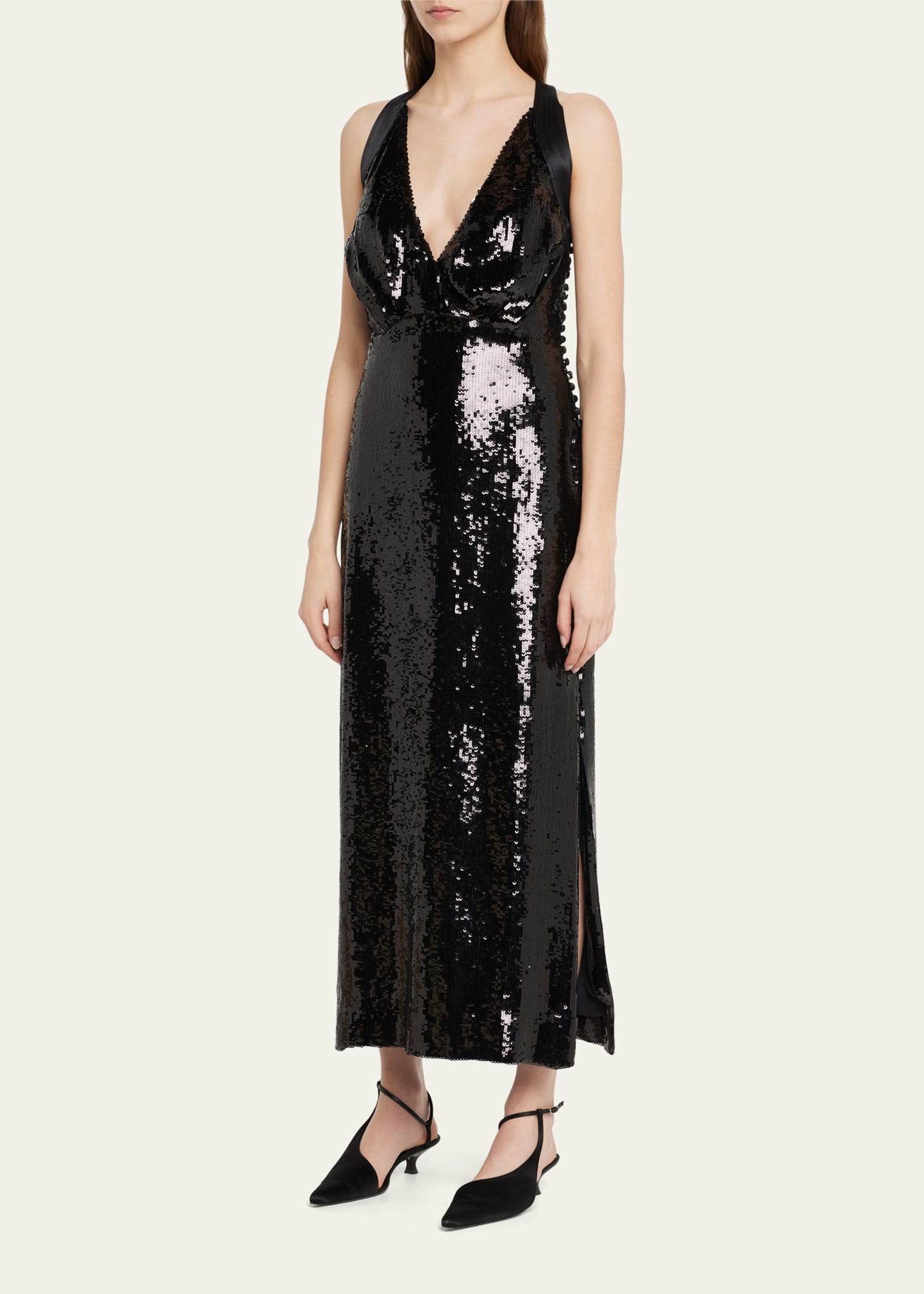 Khaite Milo Sequined Gown