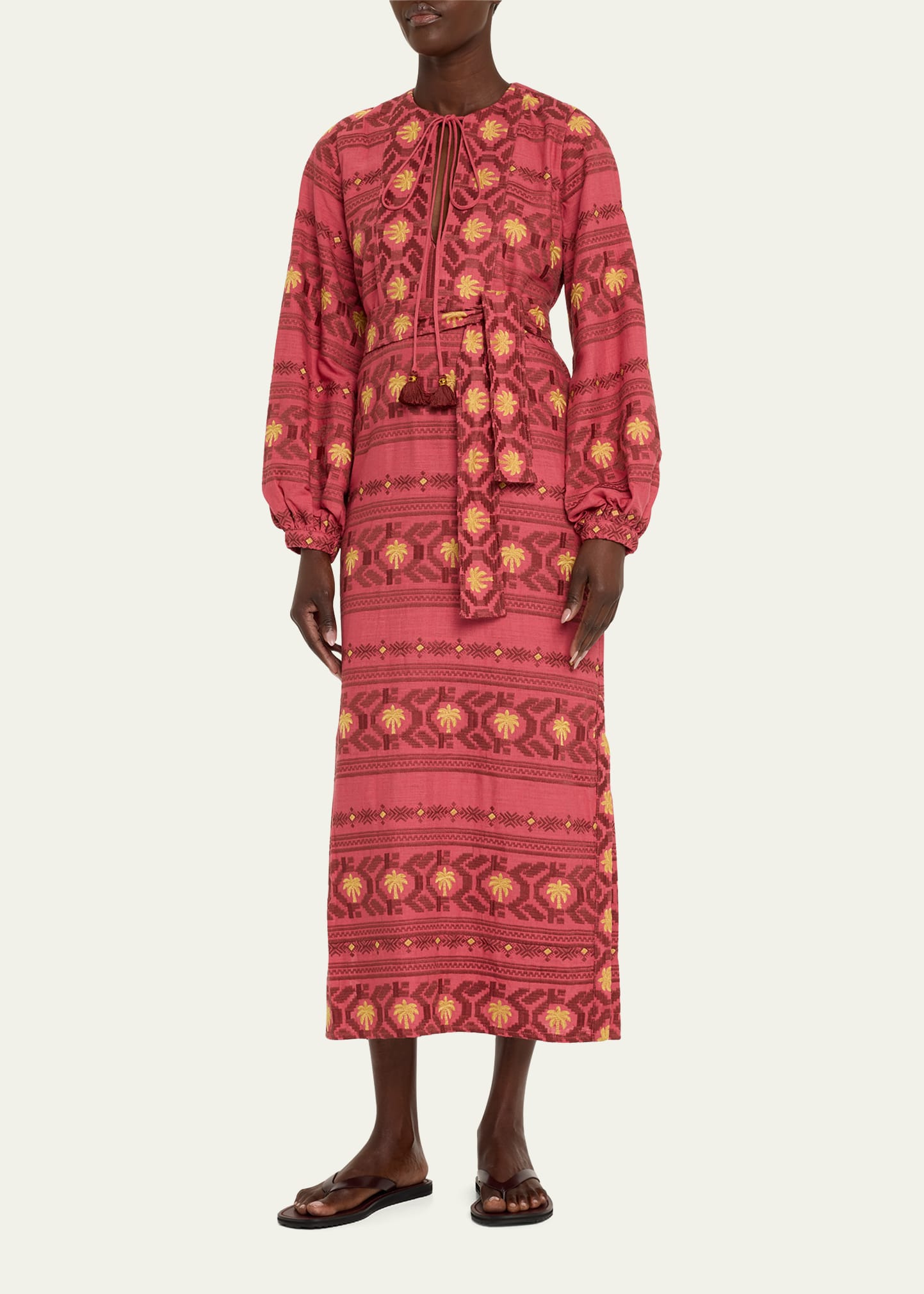 Johanna Ortiz Sapa Inca Tunic Maxi Dress