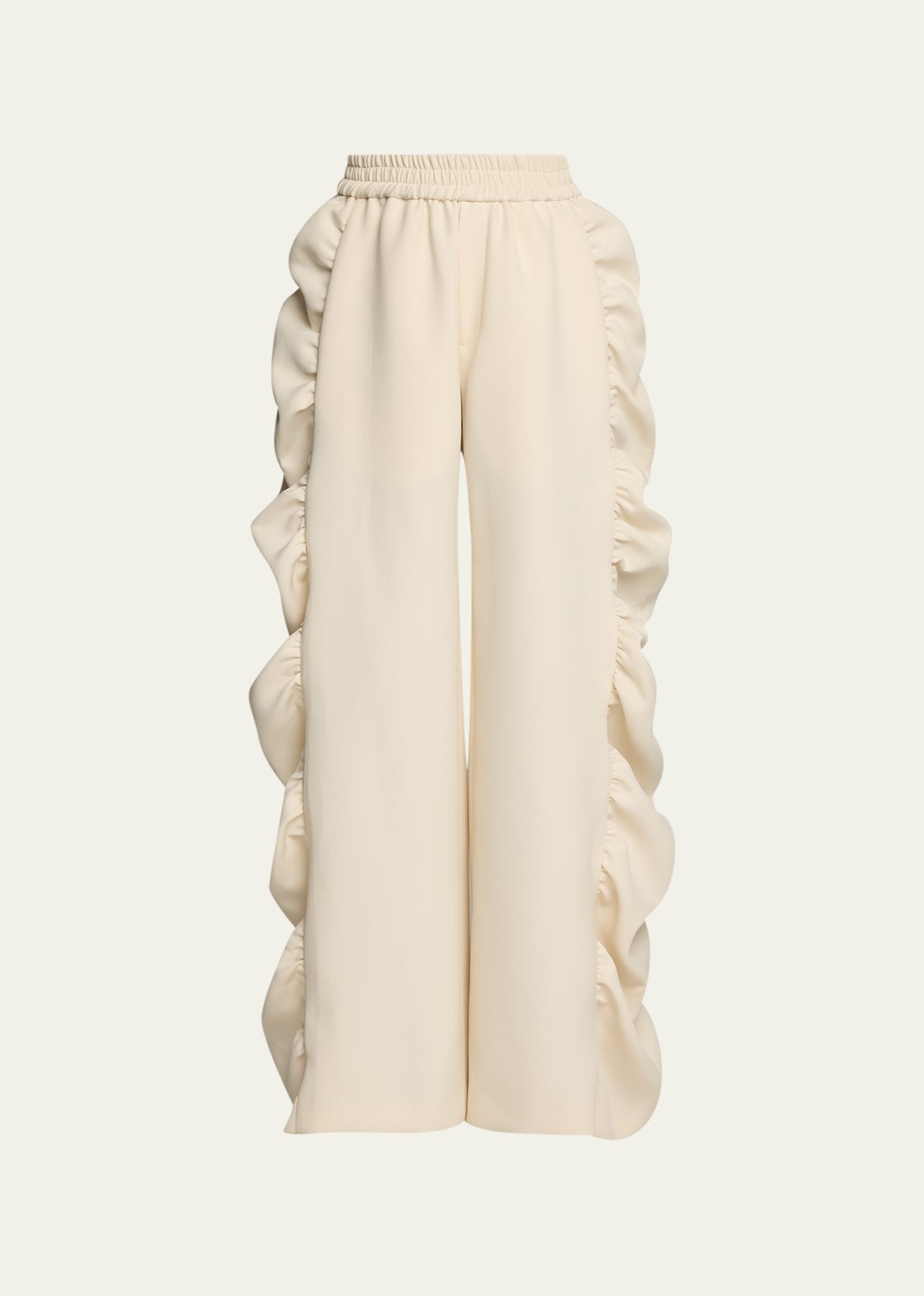 anOnlyChild Ruched Wide Leg Pants