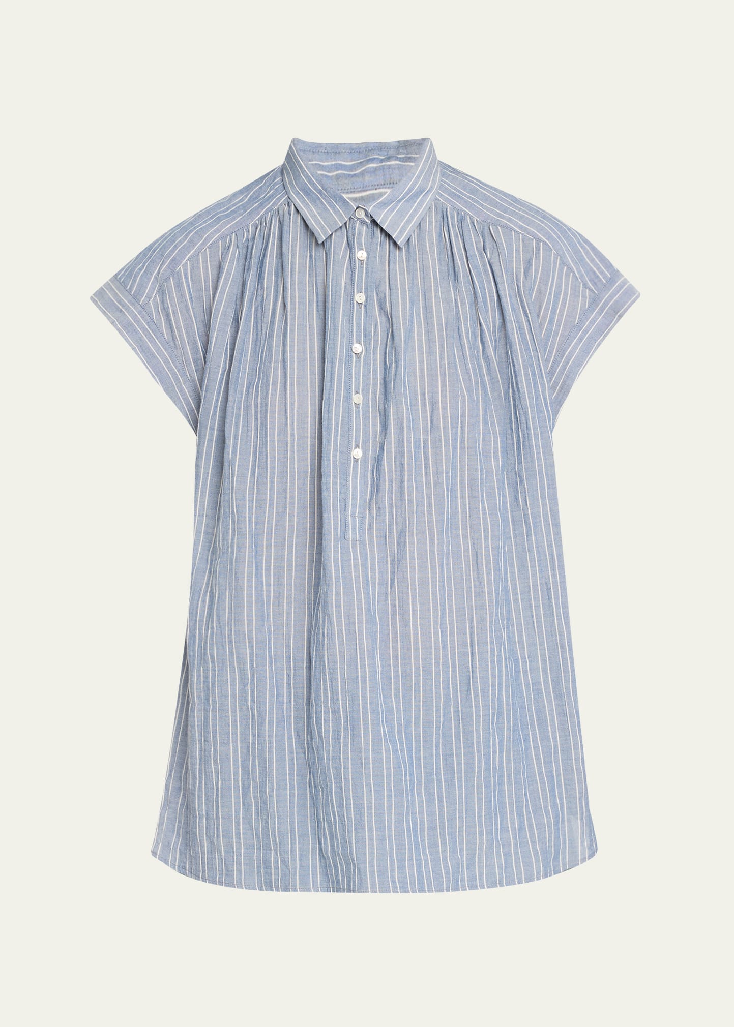 Nili Lotan Normandy Stripe Blouse International Shipping