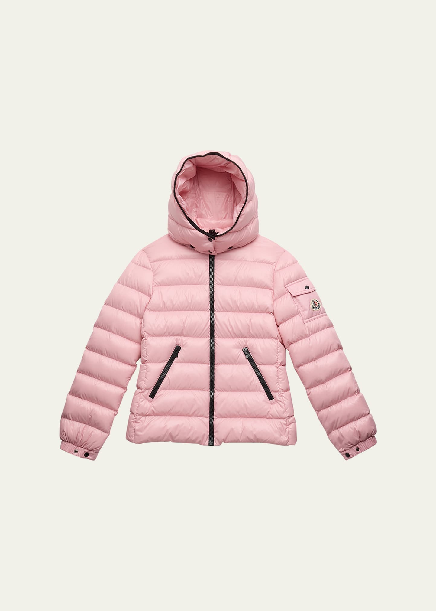 Moncler Girl's Bady Quilted Puffer Down Jacket, Size 8-14 International ...
