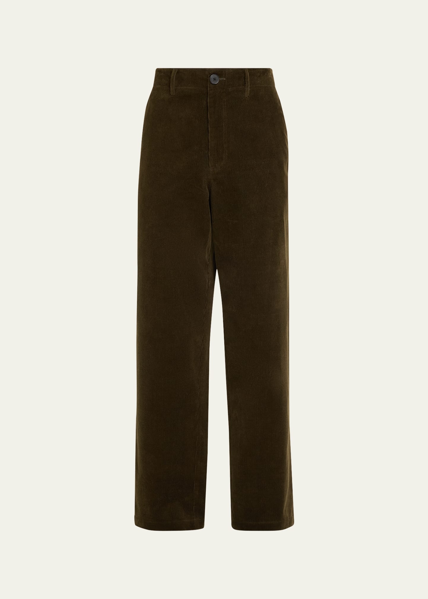 Frame Men's Corduroy Wide-Leg Pants International Shipping