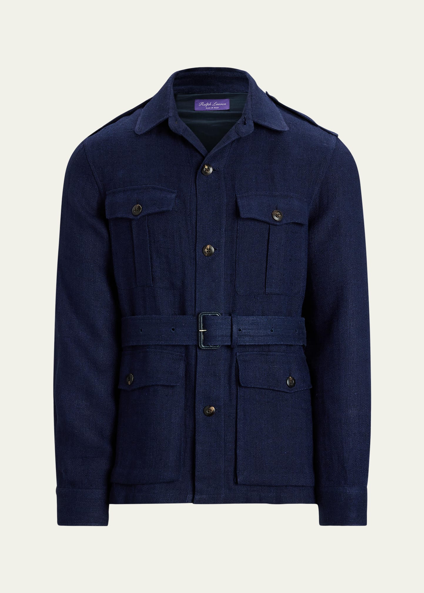 Ralph Lauren Purple Label Men's Large Herringbone Modern Ralph Lauren Purple Label Men's Large Herringbone Modern