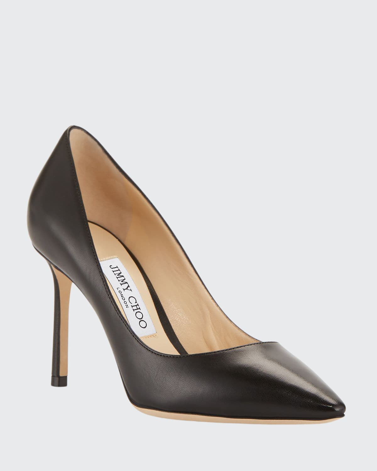 Jimmy Choo Romy Glittered Mid-Heel Pumps - Bergdorf Goodman