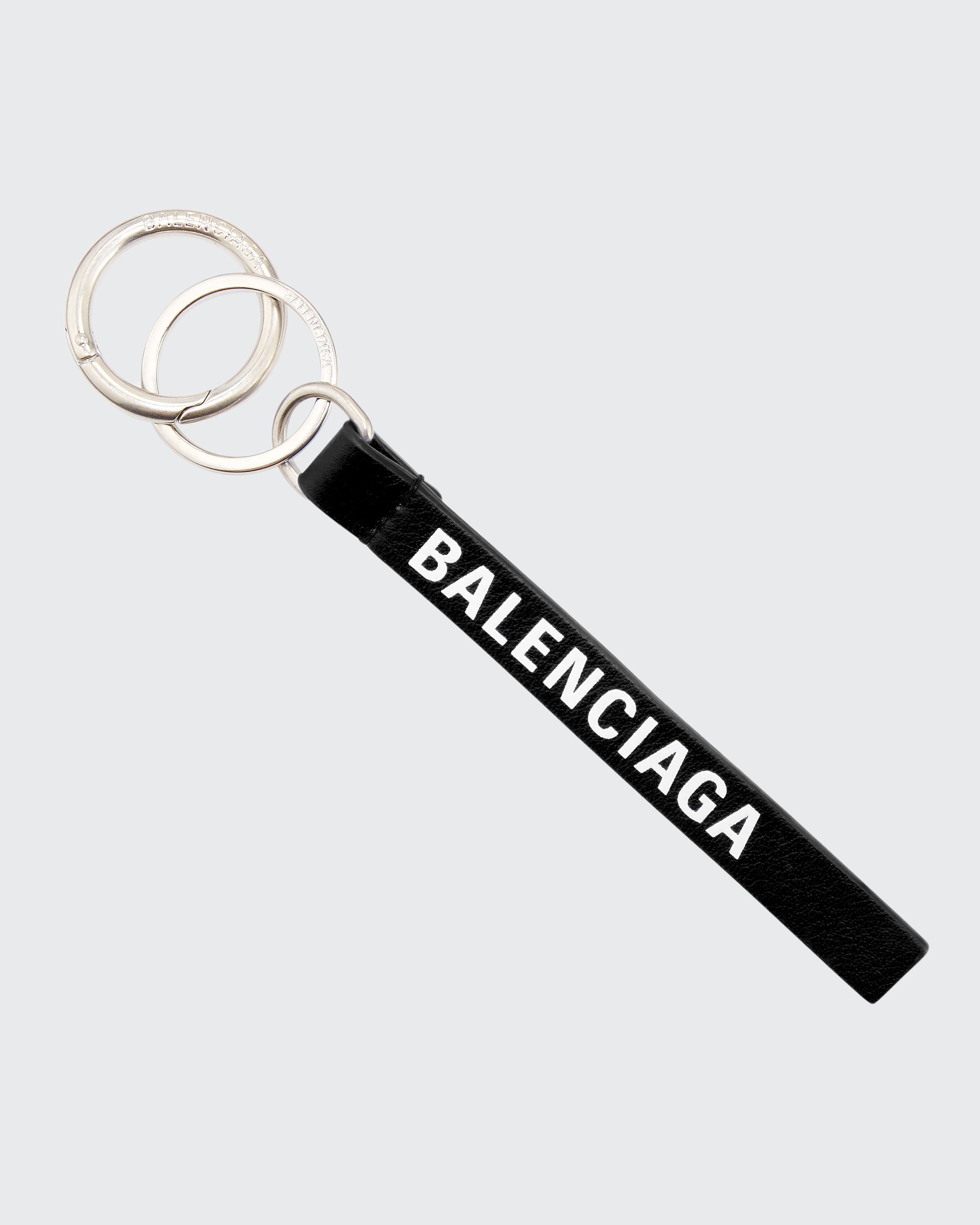 Balenciaga Men's Everyday Logo Key Ring