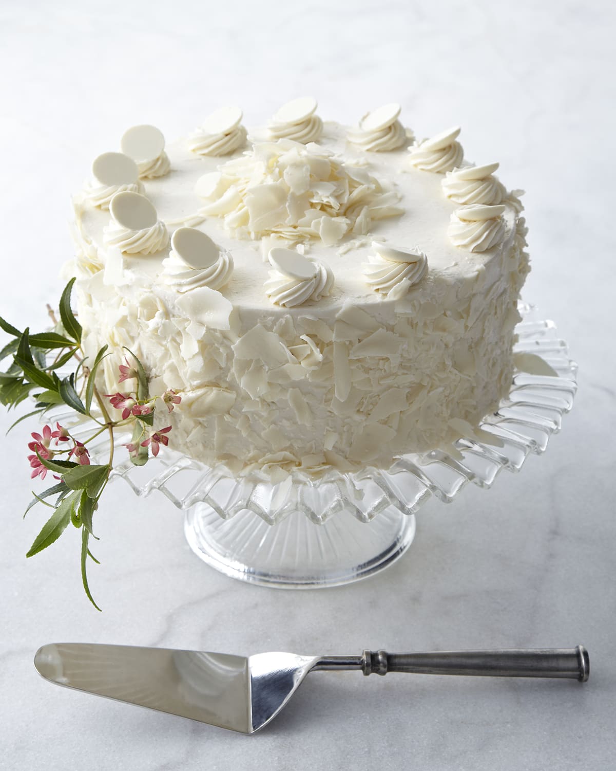 Frosted Art Bakery White Chocolate Torte