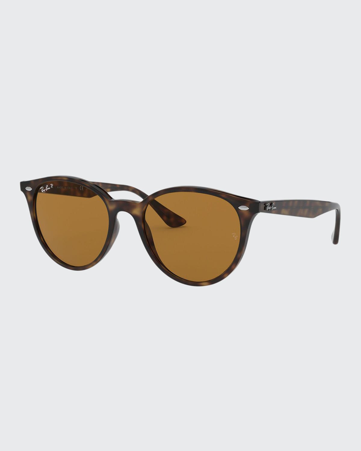 Ray-Ban Round Lens-Over-Frame Plastic Sunglasses - Bergdorf Goodman
