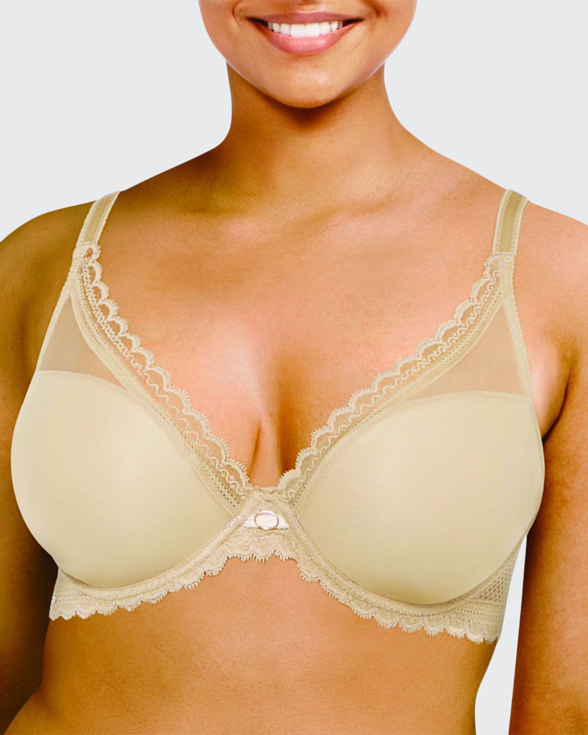 Chantelle Courcelles Convertible T-Shirt Spacer Bra - Bergdorf Goodman Chantelle Courcelles Convertible T-Shirt Spacer Bra - Bergdorf Goodman