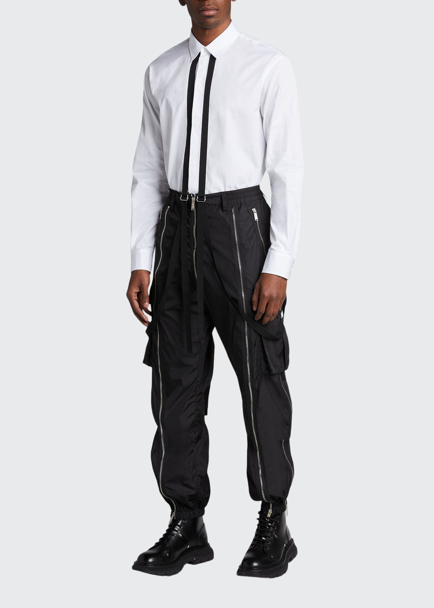 Dsquared2 Men's Harness Point-Collar Dan Shirt