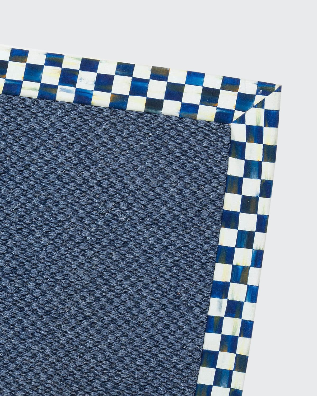 MacKenzie-Childs Royal Check Sisal Rug, 6' x 9'