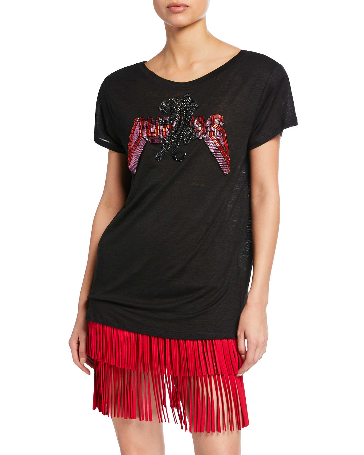 Dundas Panther Logo T-Shirt