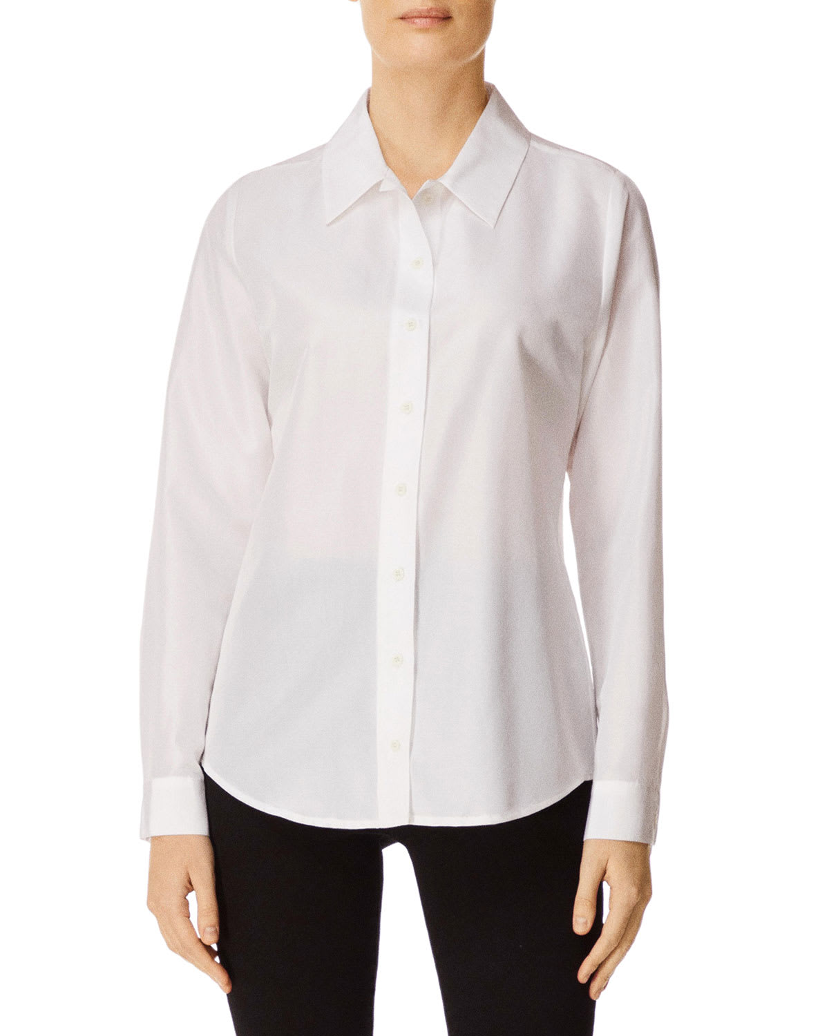 J Brand Elena Button-Front Long-Sleeve Shirt
