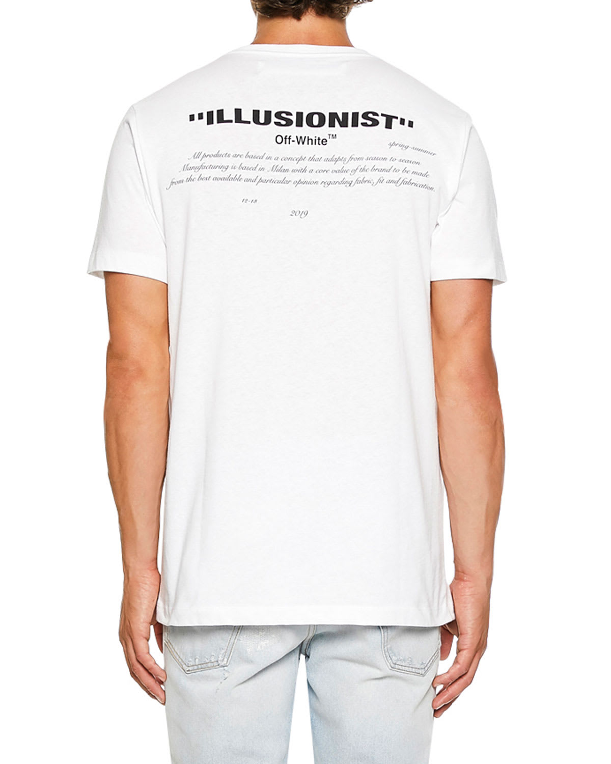 Off-White Men's Short-Sleeve Slim T-Shirt