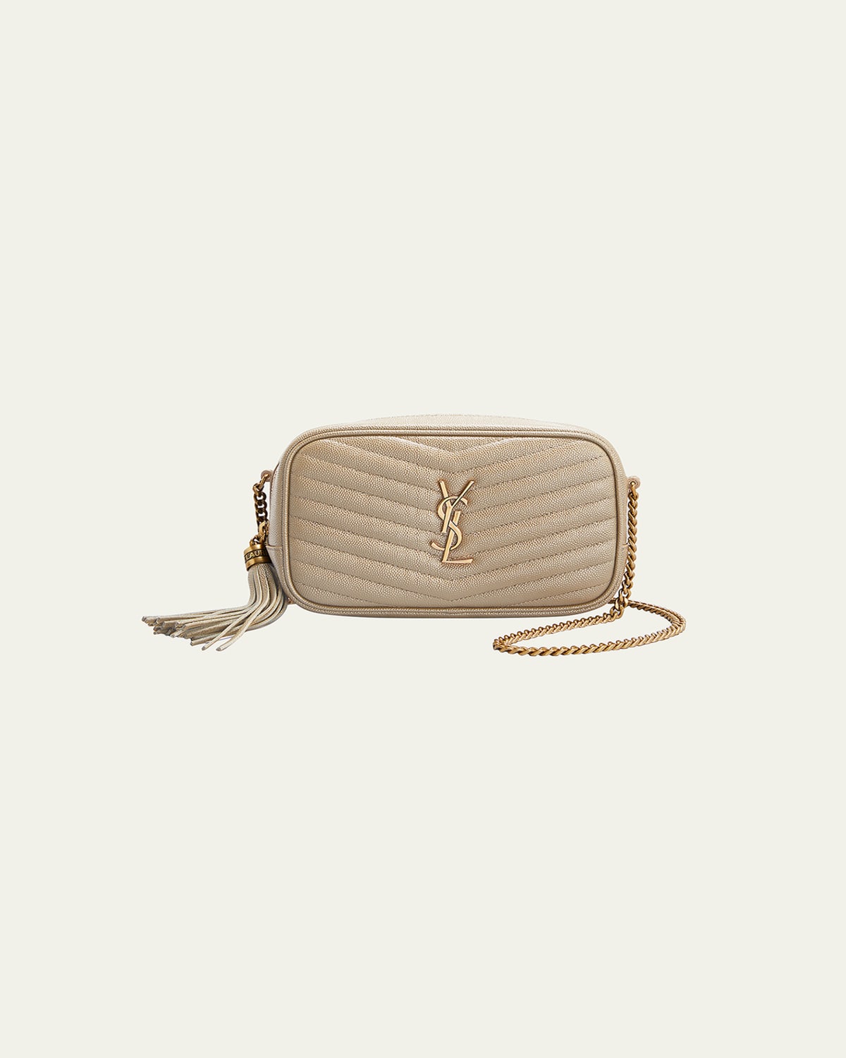 Saint Laurent Lou Mini Monogram Ysl Quilt Calf Camera Bag In 4419 Turq ...