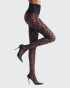 Commando Leopard-Pattern Sheer Tights