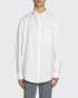 Balenciaga Men's Logo Poplin Cocoon Sport Shirt