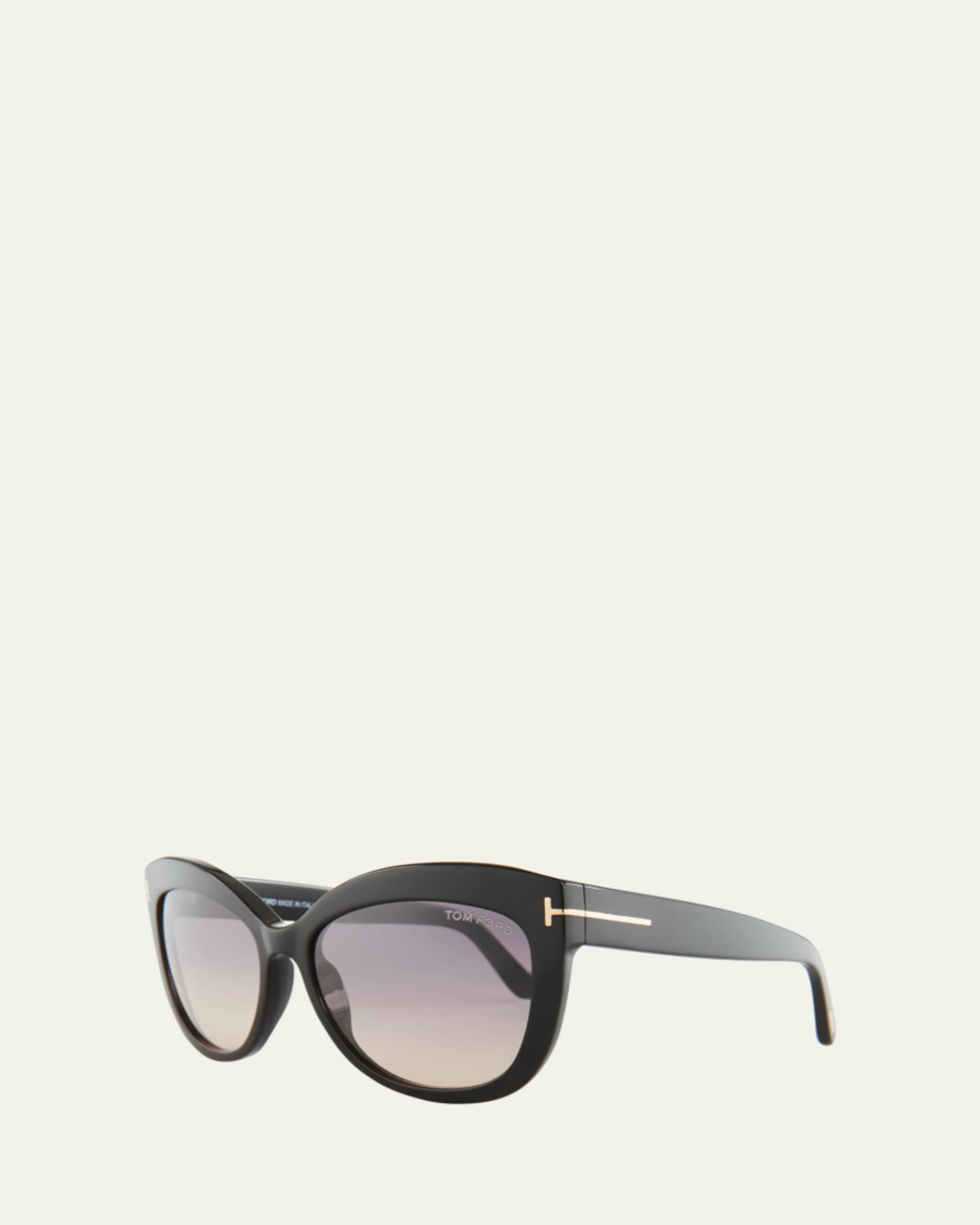 TOM FORD Heather Square Metal Sunglasses - Bergdorf Goodman